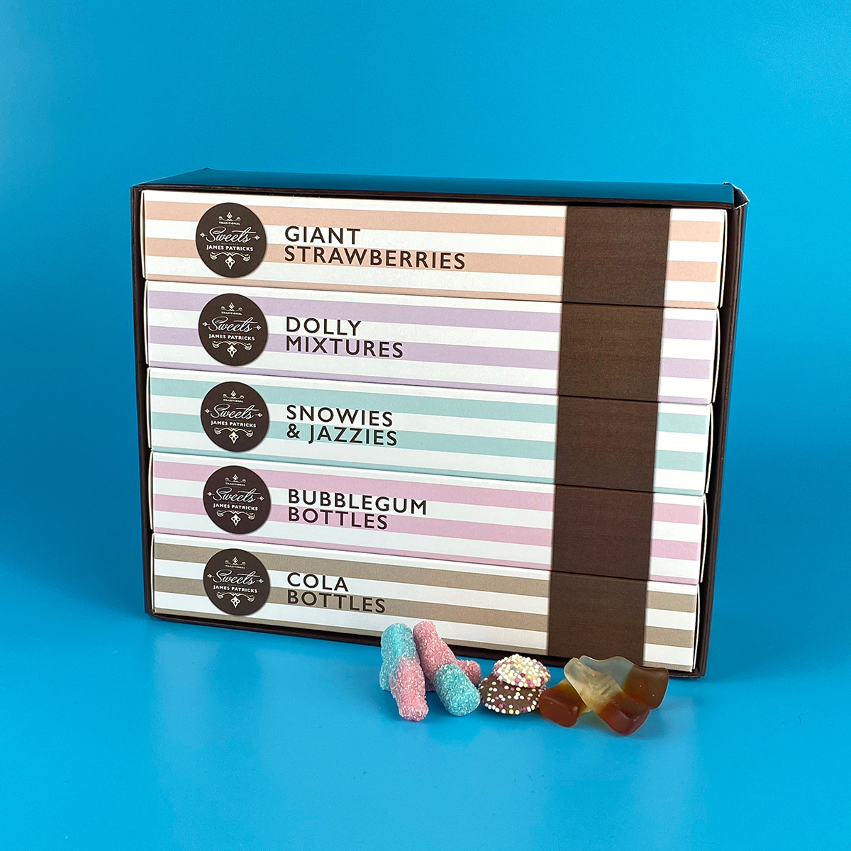 James Patricks Sweet Shop Gift Box - Retro Sweets