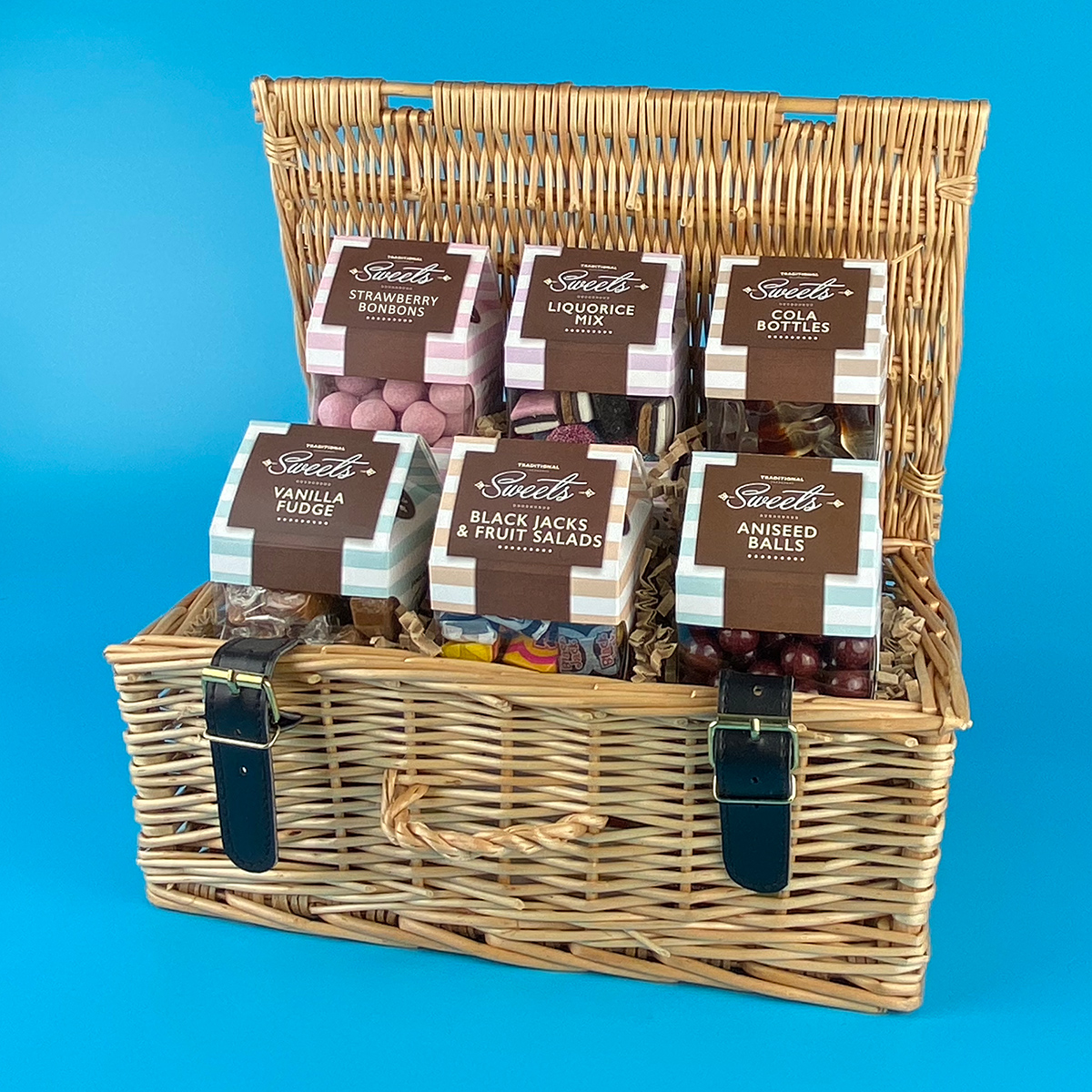 James Patricks Traditional Hamper - Retro Sweets