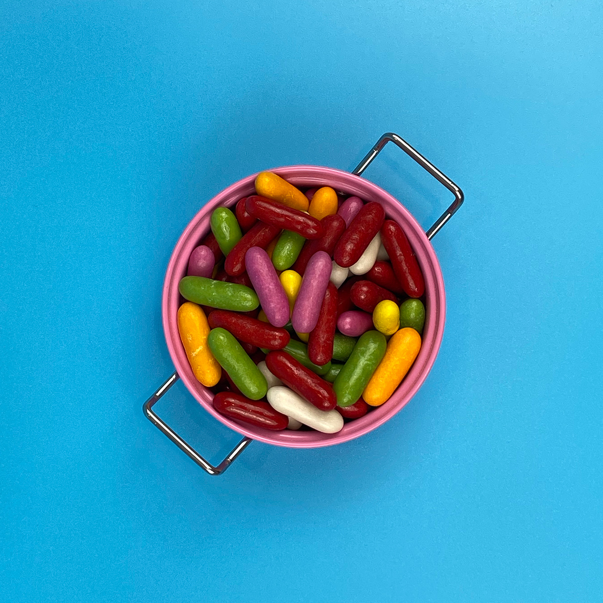 Liquorice Comfits - 380g Bag - Retro Sweets