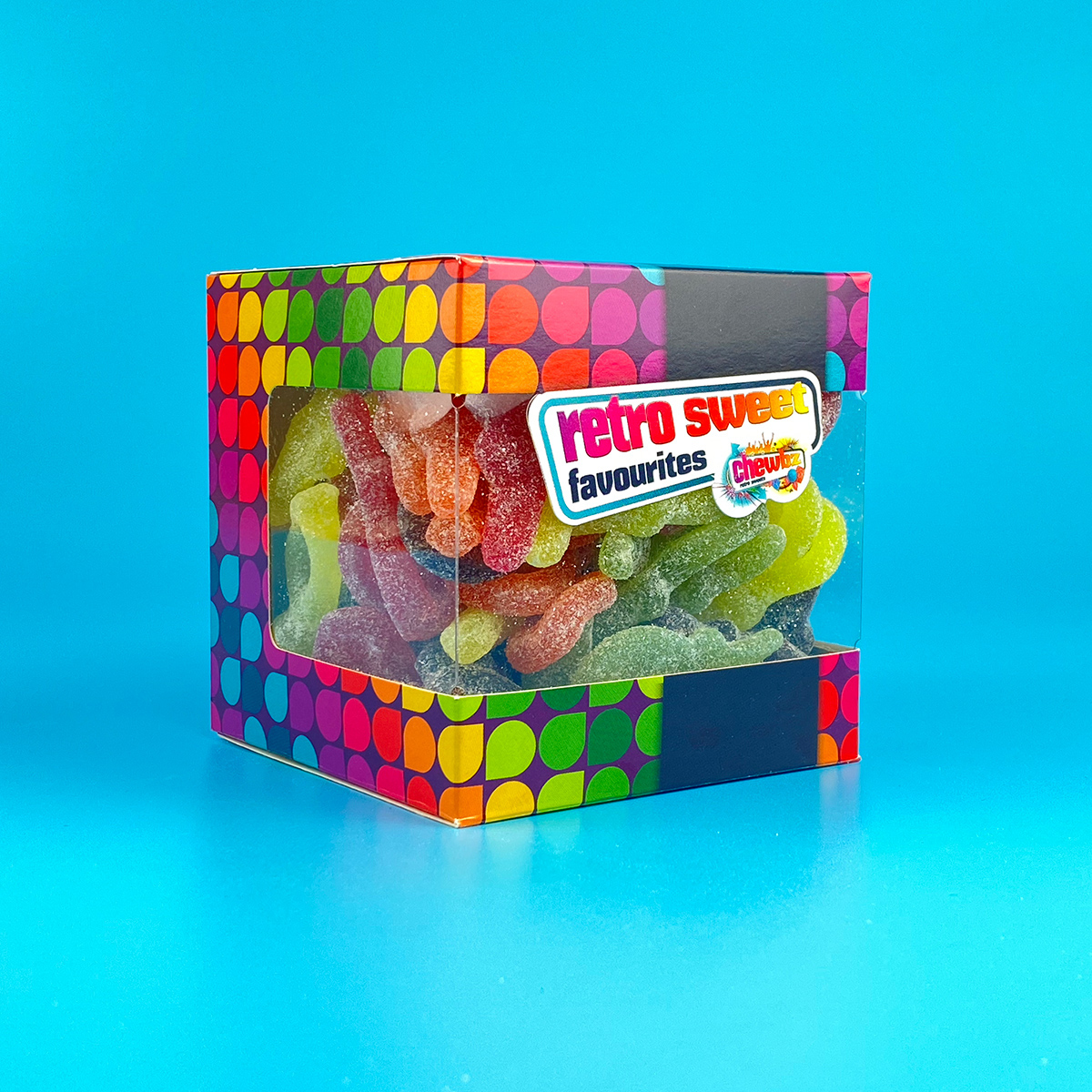 Sour Dummies - Gift Cube - Retro Sweets