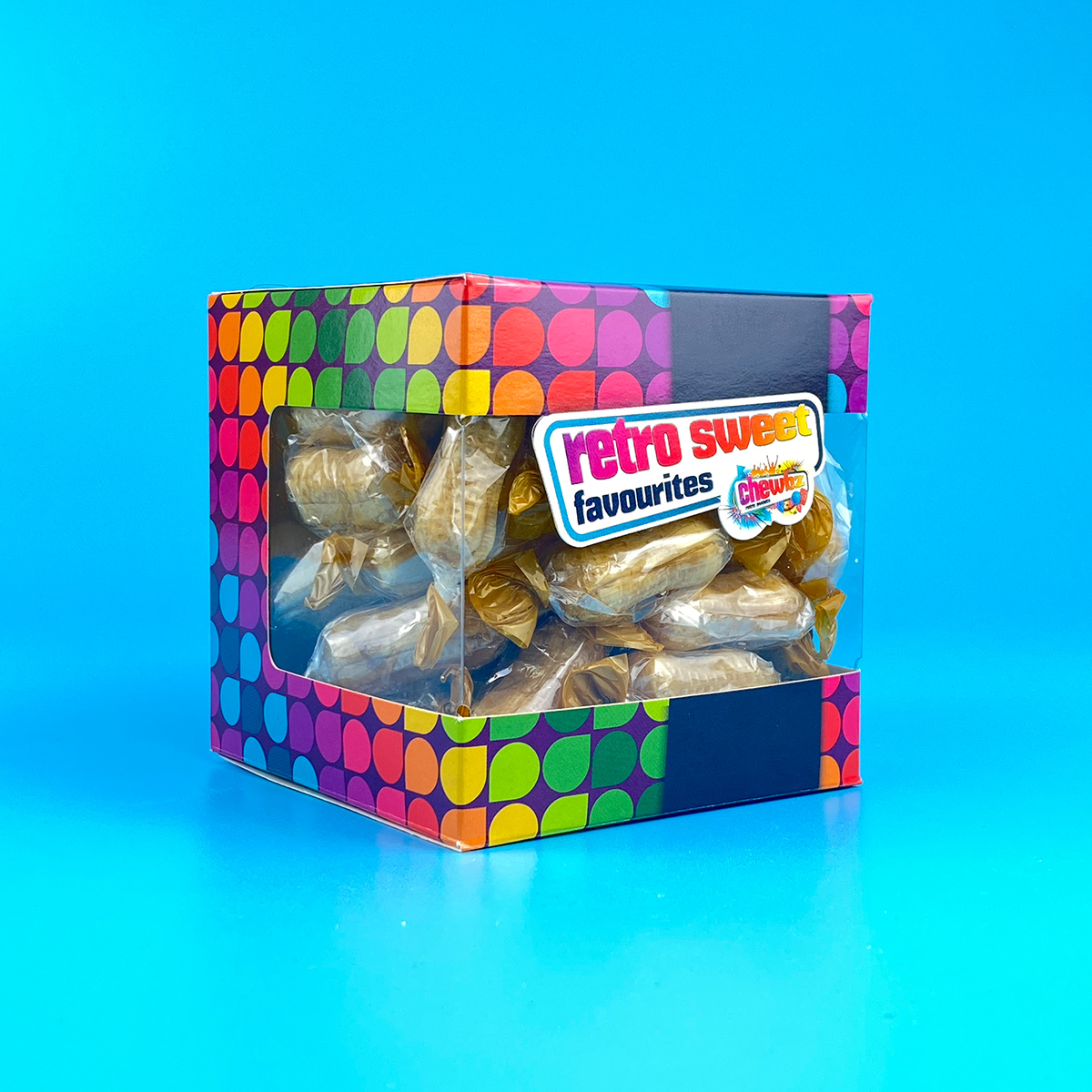 Sweet Peanuts - Gift Cube - Retro Sweets