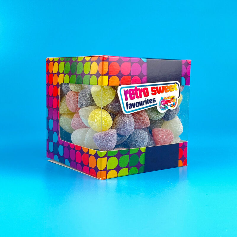 American Hard Gums - Gift Cube - Retro Sweets