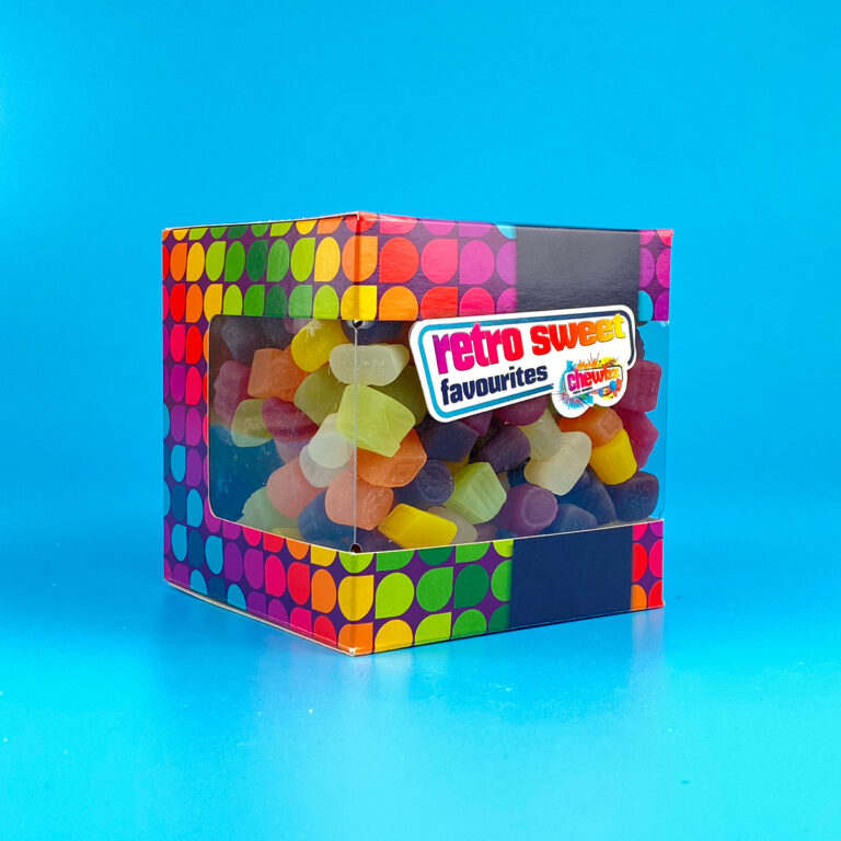 Midget Gems - Gift Cube - Retro Sweets