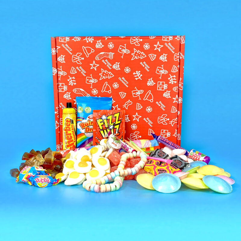 Christmas Retro Sweet Gift Box - Retro Sweets