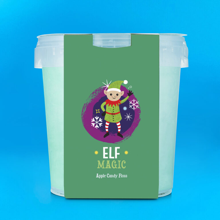 Elf Magic Candy Floss Retro Sweets